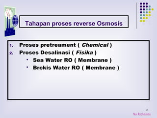 Reverse osmosis | PPT