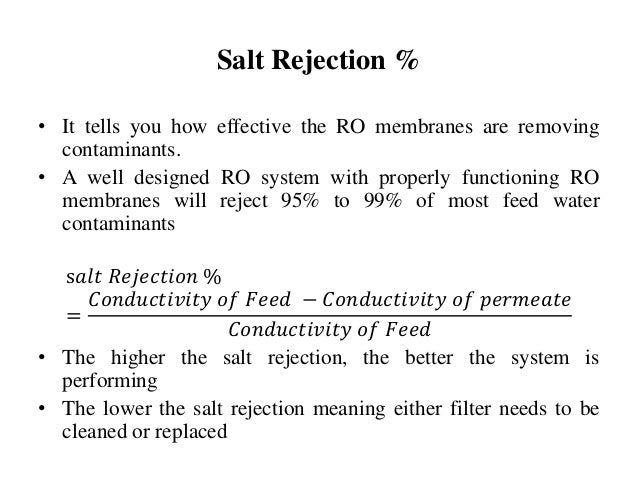 Reverse Osmosis Technology
