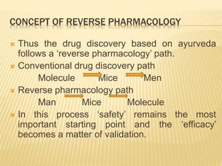REVERSE PHARMACOLOGY & DRUG DISCOVERY | PPTX