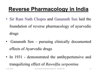 REVERSE PHARMACOLOGY.pptx