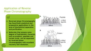 Reverse phase chromatography | PPTX