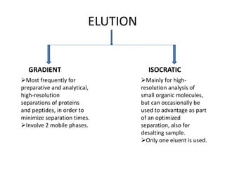 Reverse phase chromatography | PPTX