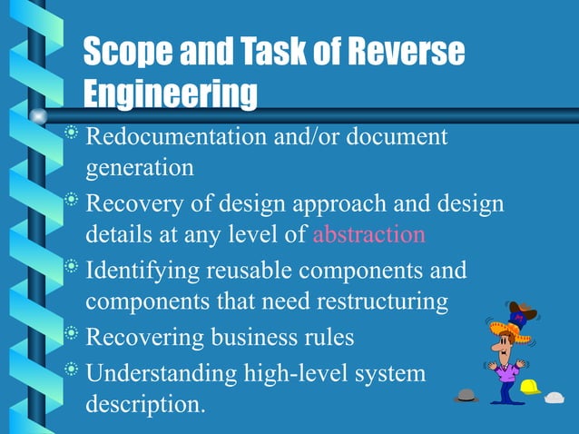reverse engineering and applications and approaches | PPTX