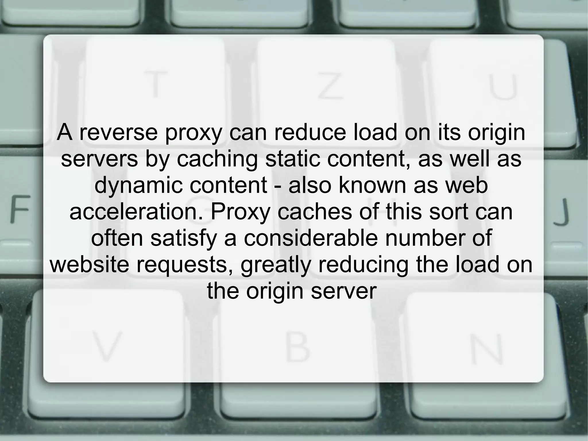 Reverse proxy | PPT