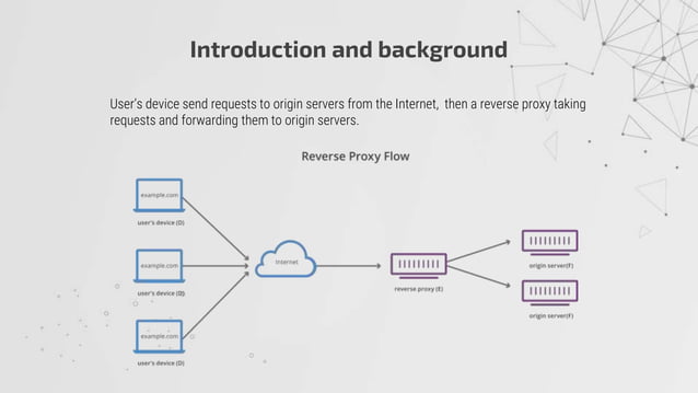 Reverse proxy | PPTX | Web Hosting | Internet