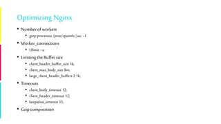 Reverse proxy & web cache with NGINX, HAProxy and Varnish | PPTX