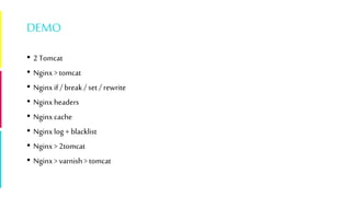 Reverse proxy & web cache with NGINX, HAProxy and Varnish | PPTX