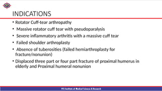 reverse shouder arthroplasty technique ppt | PPTX