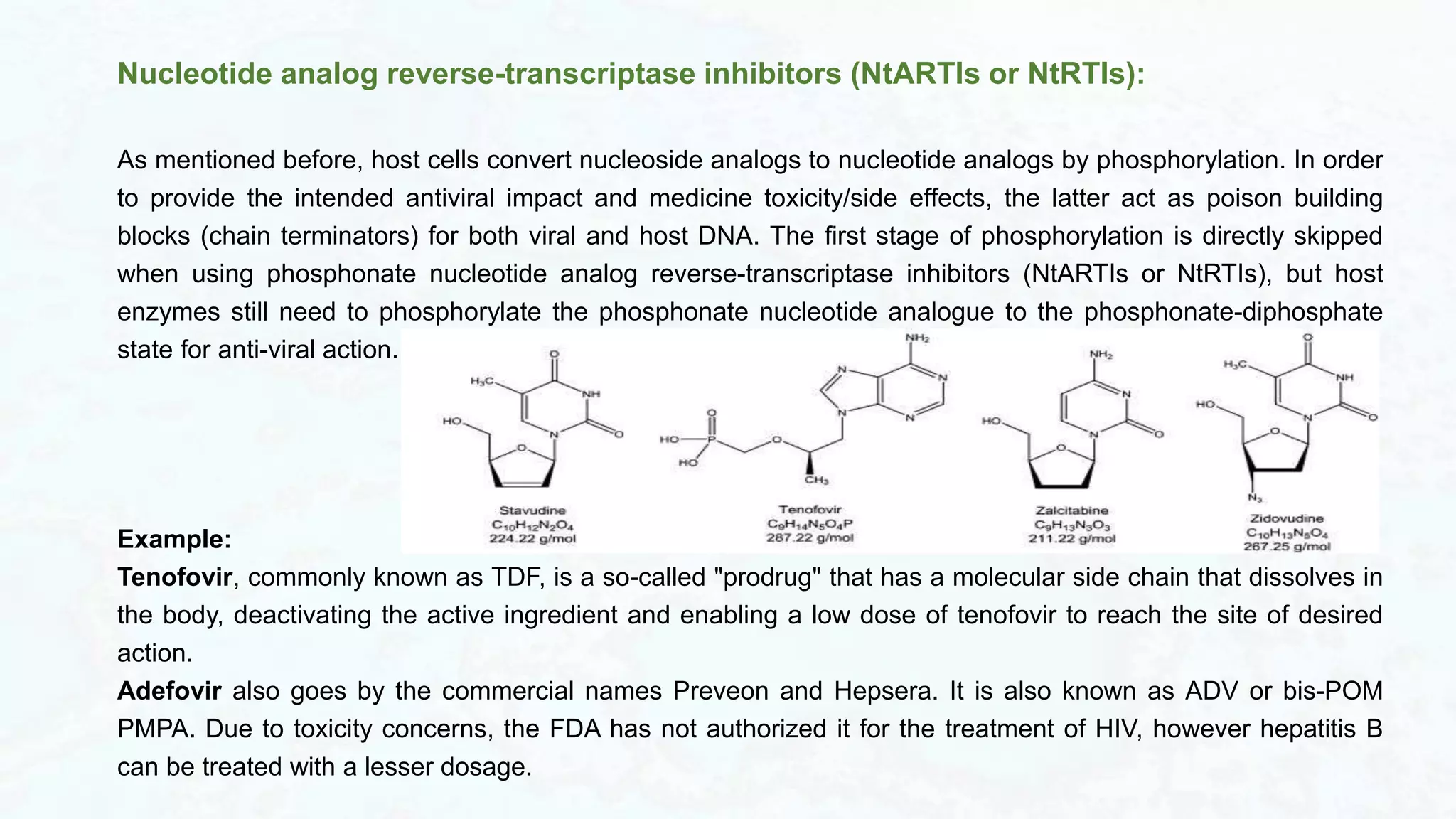 Reverse Transcriptase Inhibitors And Their Resistance Pptx