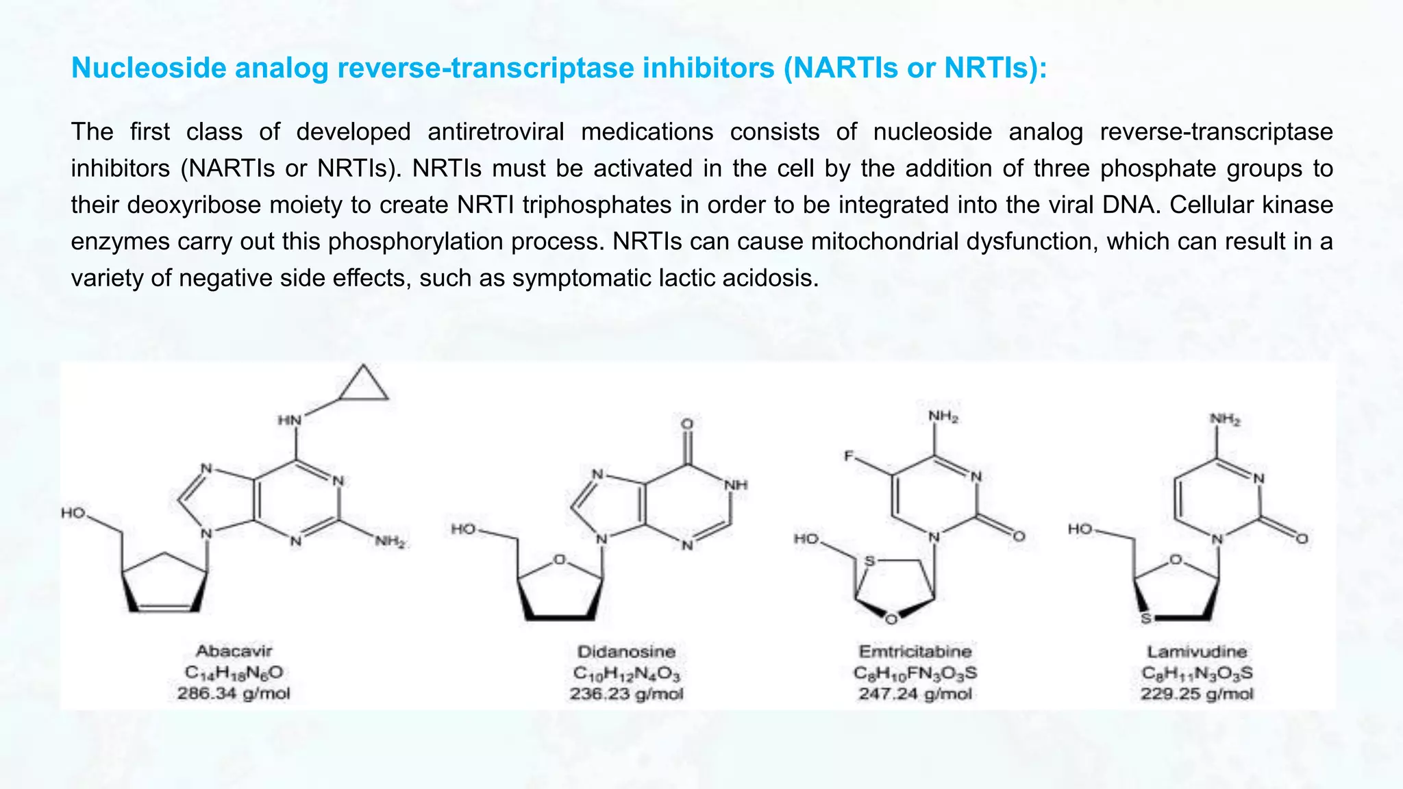Reverse Transcriptase Inhibitors And Their Resistance Pptx