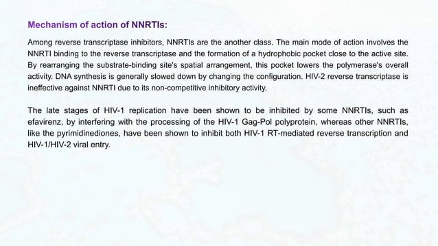 Reverse Transcriptase Inhibitors And Their Resistance Pptx Genetics Science