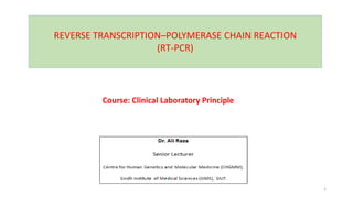 Reverse Transcription PCR | PPT