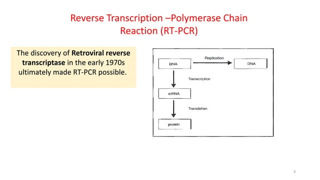 Reverse Transcription PCR | PPT