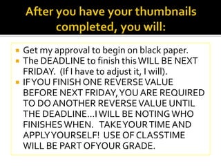Reverse value drawing | PPTX