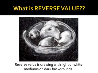 Reverse value drawing | PPTX