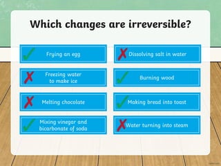 Reversible or-irreversible-changes-quiz-powerpoint | PPTX