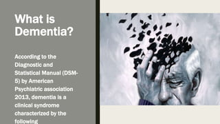 Reversible dementia | PPTX