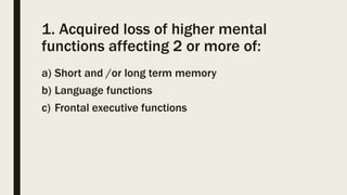 Reversible dementia | PPTX