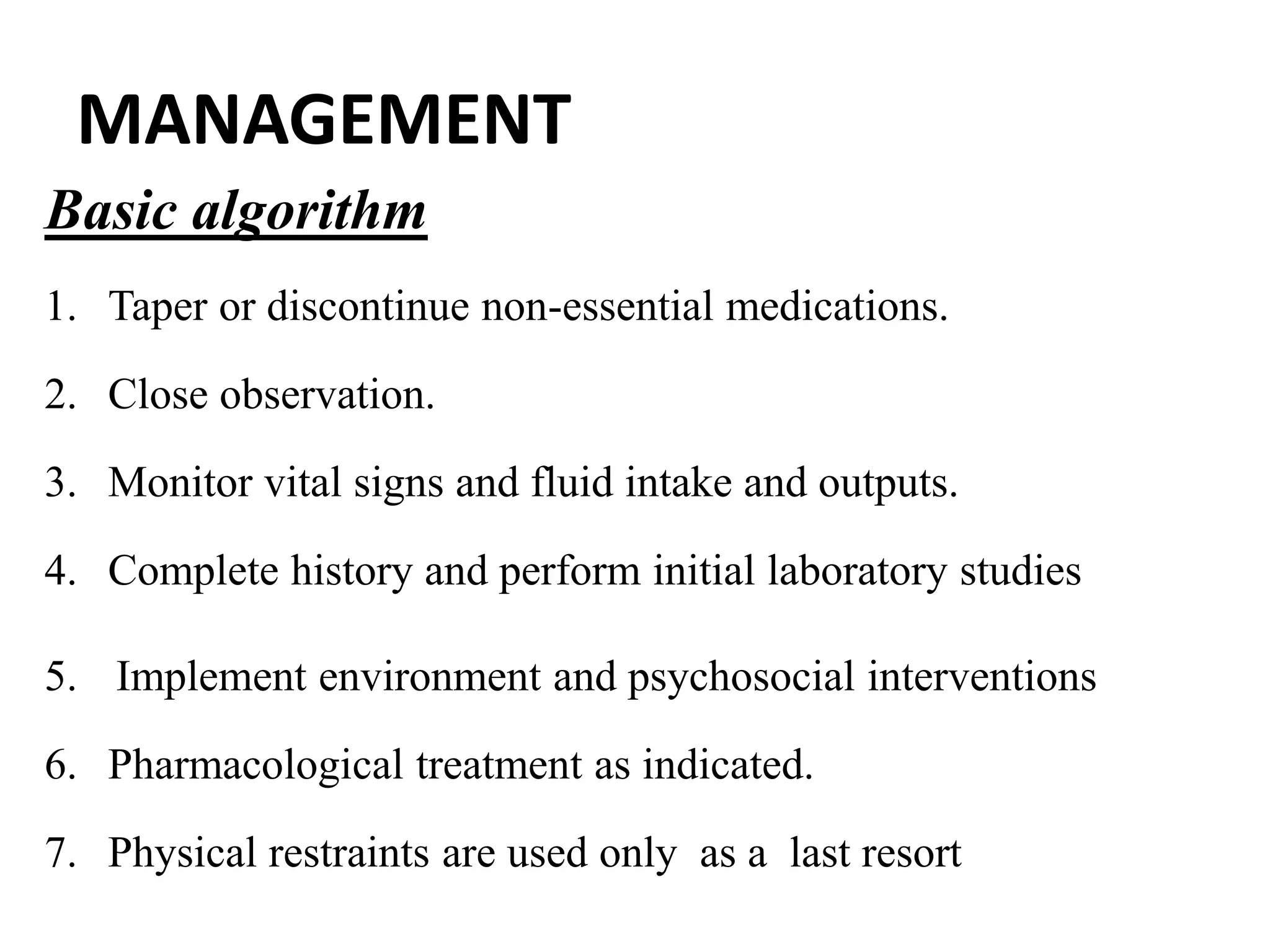 Reversible dementia and delirium | PPTX