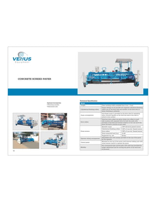Venus Equipment, Mehsana, Engineering Machinery | PDF