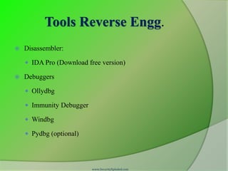Reversing & malware analysis training part 1 lab setup guide | PPTX ...