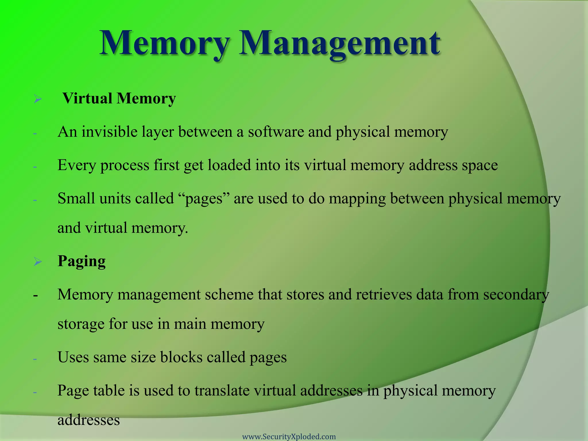 Reversing & malware analysis training part 2 introduction to windows ... Reversing & malware analysis training part 2 introduction to windows ...