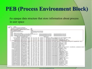 Reversing & malware analysis training part 2 introduction to windows ...