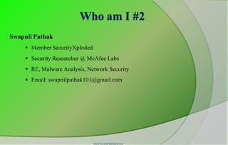 Reversing & malware analysis training part 2 introduction to windows ...