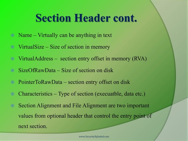 Reversing And Malware Analysis Training Part 3 Windows Pe File Format Basics