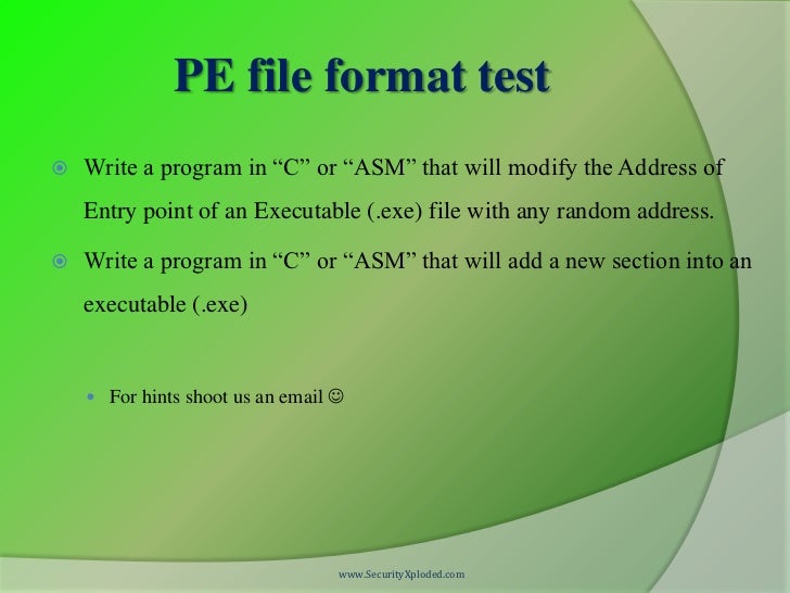 Reversing And Malware Analysis Training Part 3 Windows Pe File Format