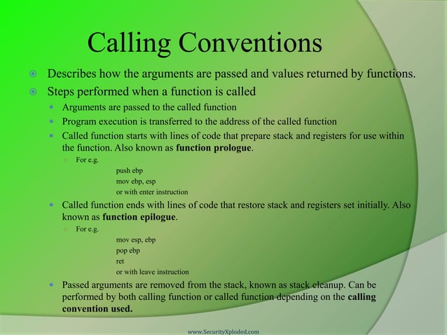 Reversing And Malware Analysis Training Part 4 Assembly Programming Basics Ppt