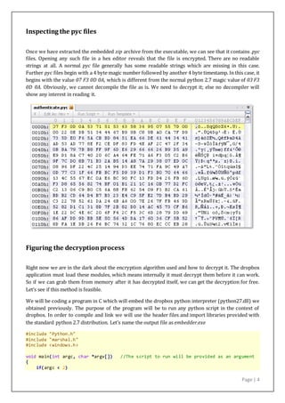 Reversingobfuscatedpythonapplications dropbox-140819110311-phpapp01 | PDF