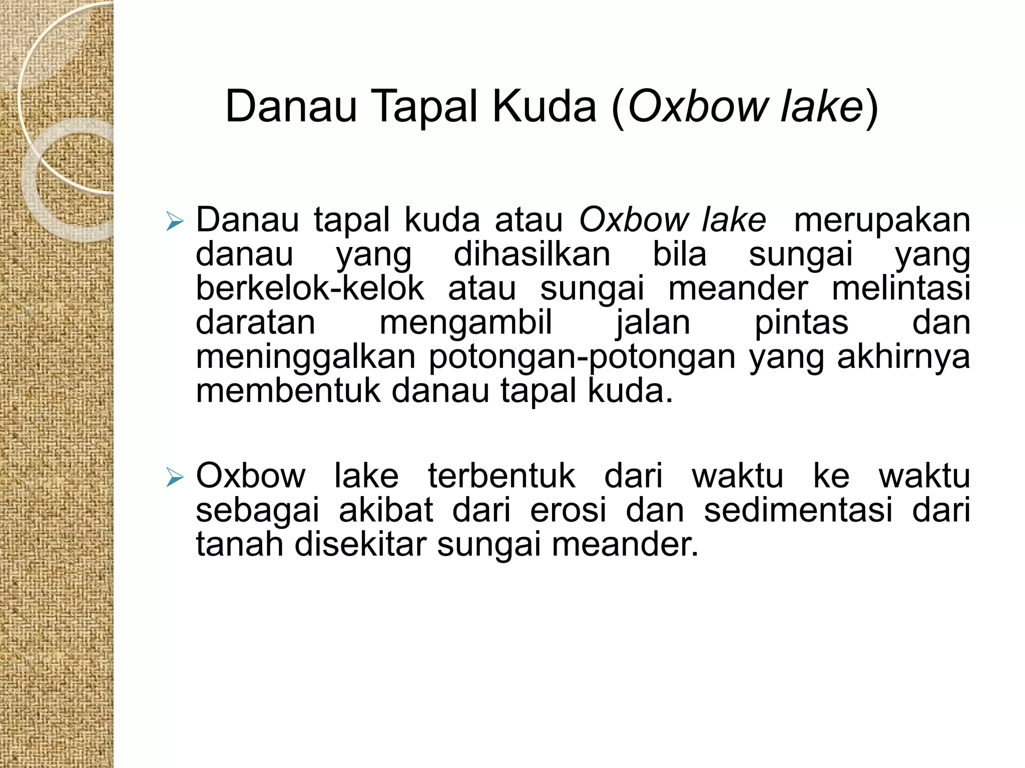 Revervoir limnology | PPTX