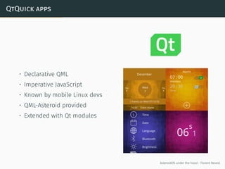 AsteroidOS under the hood | PPT