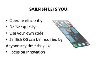 sailfish OS ppt | PPTX | Operating Systems | Computer Software and ...