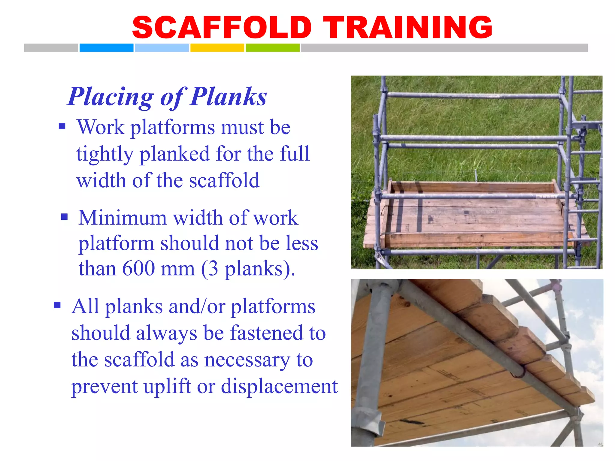 Eta Scaffold Training | PDF
