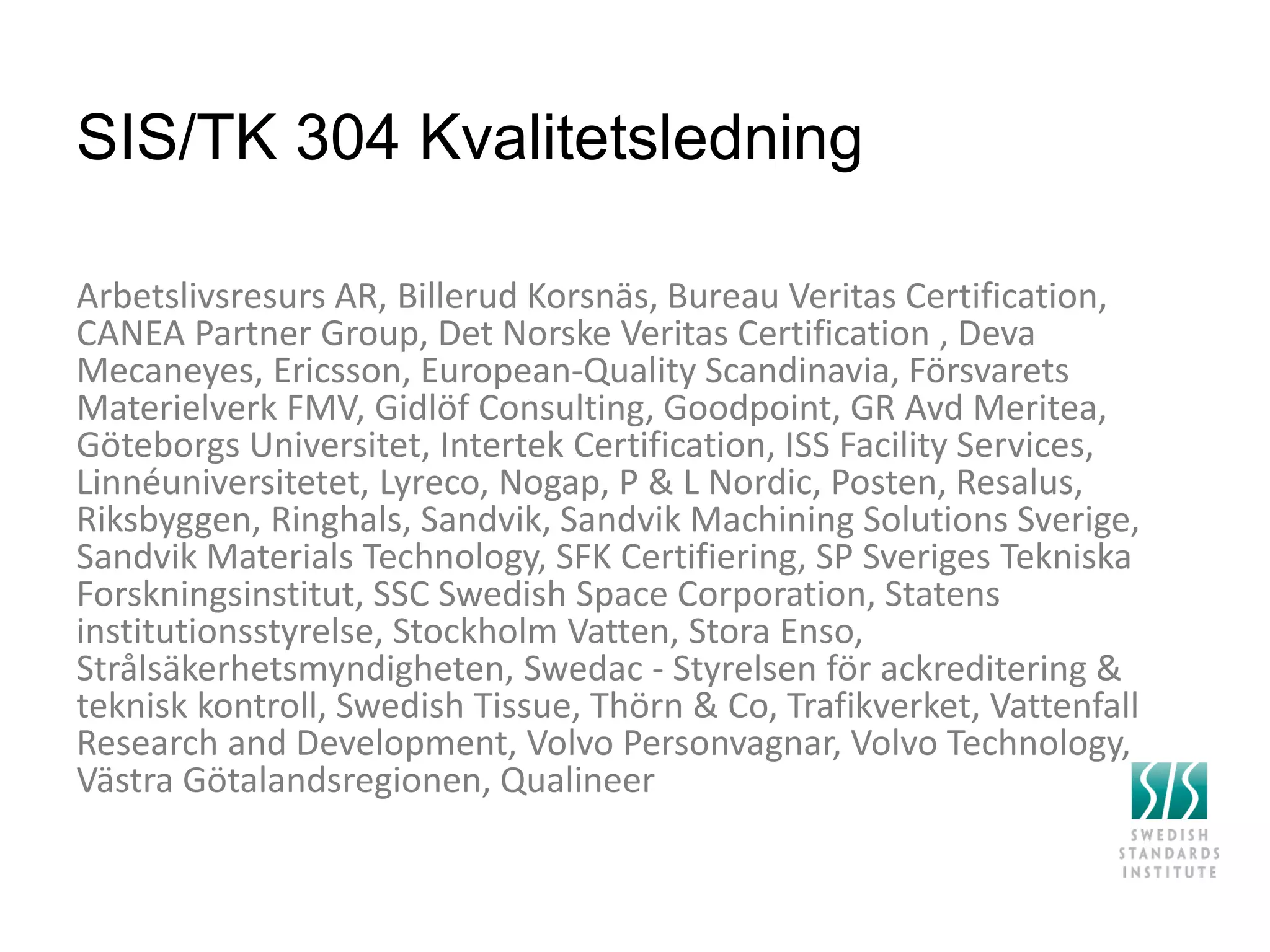 Revidering iso 9001 och dokumenthantering (140506) | PPT