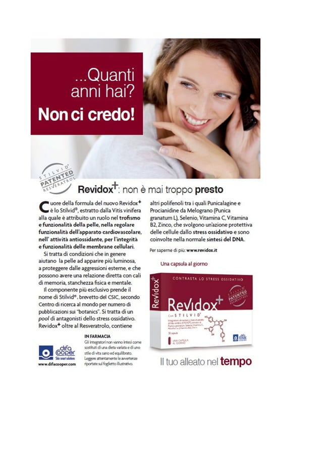 Revidox nuova formula | PDF