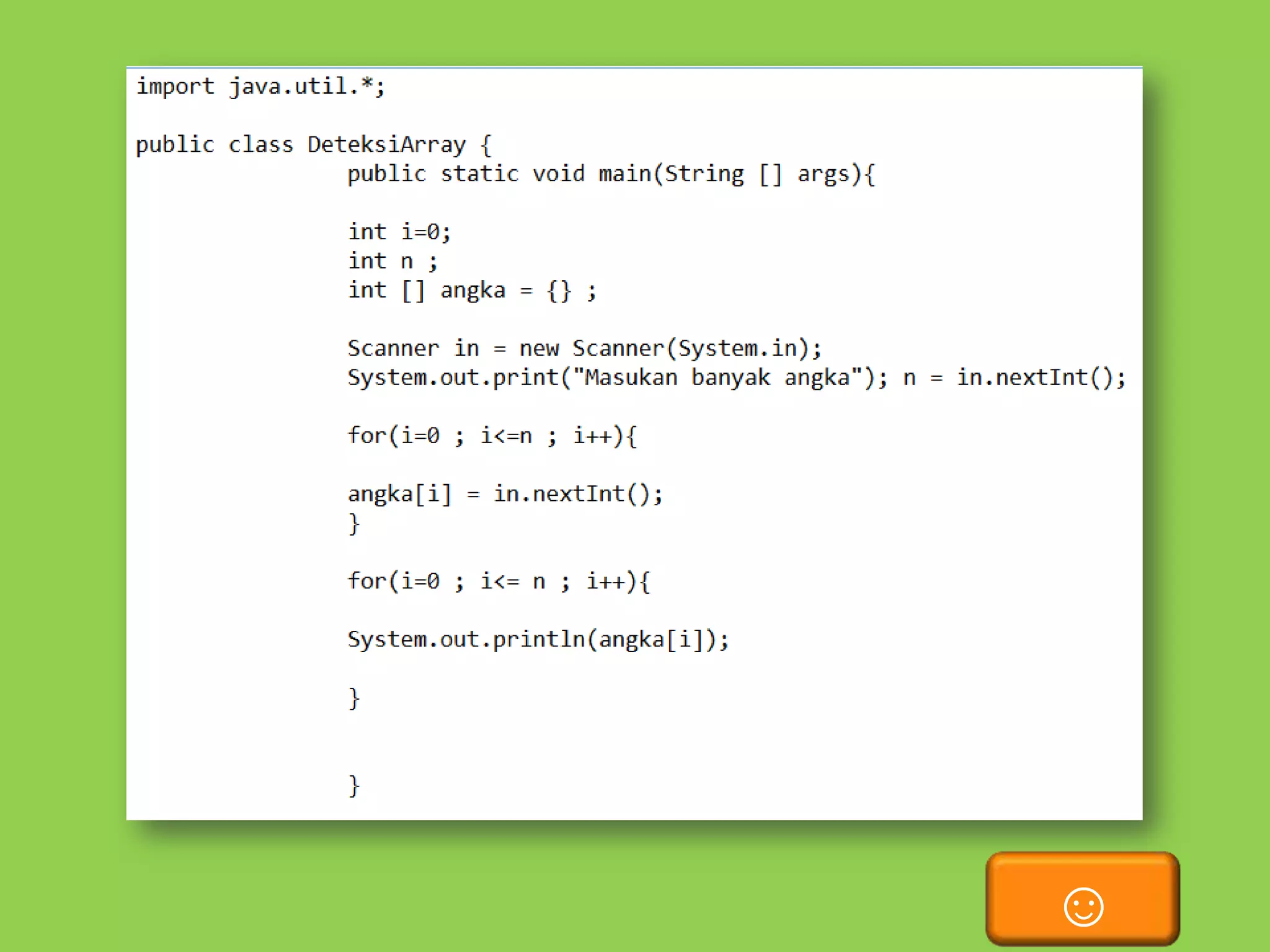 Review JAVA (dasar) | PPTX