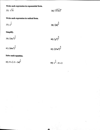 Review Radicals | PDF