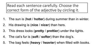 COMPARING ADJECTIVES- ENGLISH GRADE 2.pptx