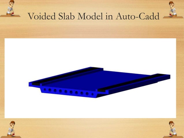 M.Tech Structural Engineering Project of Voided and Cellular Deck slab ...