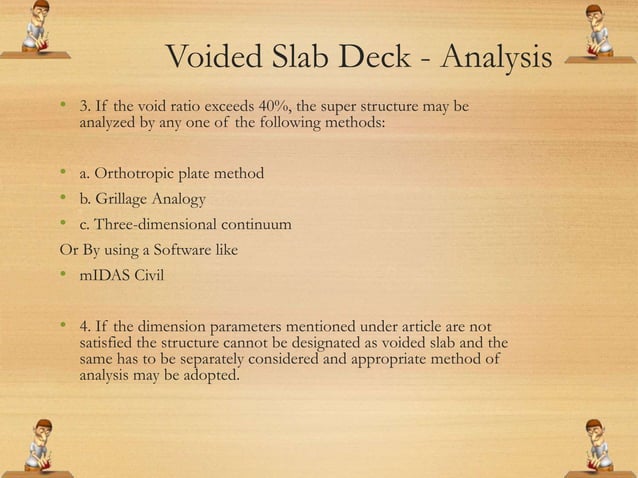 M.Tech Structural Engineering Project of Voided and Cellular Deck slab ...