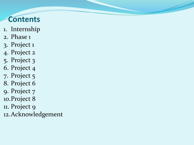 Final Internship Review | PPT