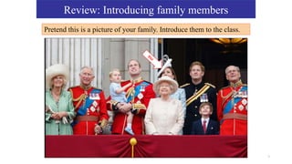 Review: Describing your family in Russian | PPTX