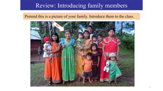 Review: Describing your family in Russian | PPTX