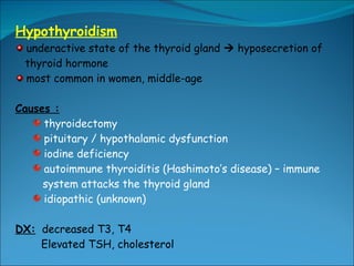Review Endocrine Disorders | PPT