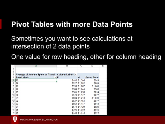 Review Formulas Functions Pivot Tables Tables And Charts Ppt