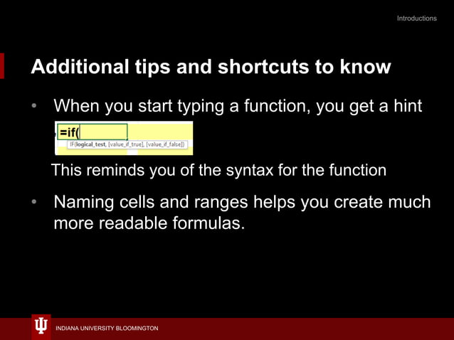 Review Formulas Functions Pivot Tables Tables And Charts Ppt