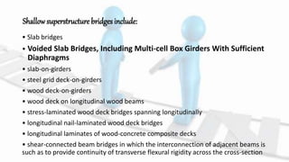M.Tech Structural Engineering Project on Voided and Cellular Bridge ...